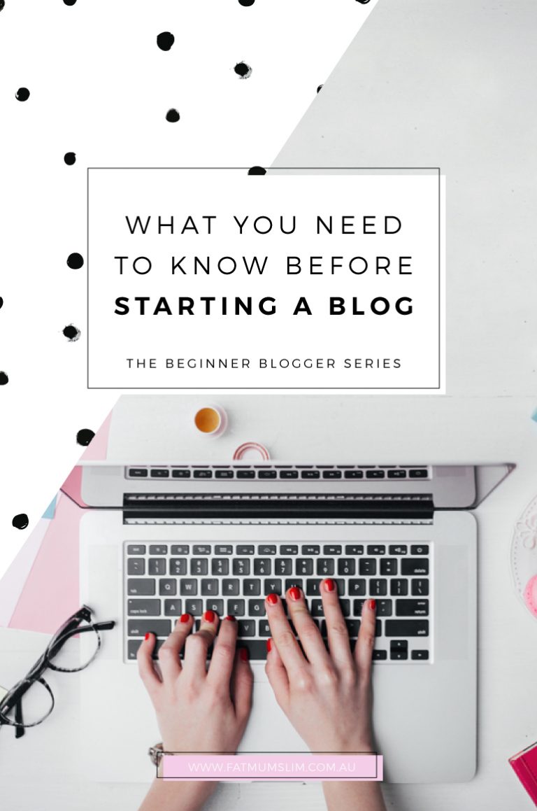 Beginner Blogger Series Archives - Fat Mum Slim