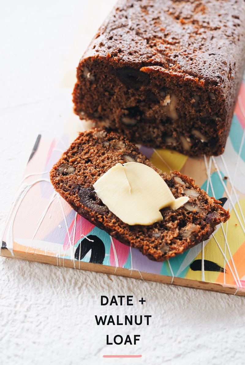 Date & Walnut Loaf Recipe - Fat Mum Slim