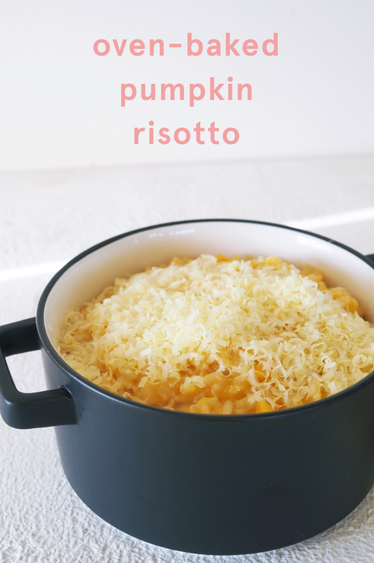 Oven-Baked Pumpkin Risotto Recipe - Fat Mum Slim