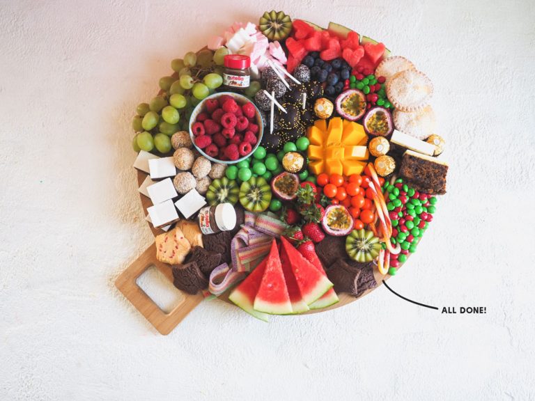How To Make A Christmas Dessert Platter - Fat Mum Slim