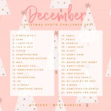 December Photo A Day: A very merry Christmas Photo Challenge - Fat Mum Slim