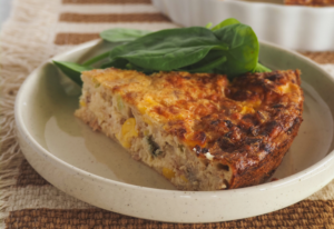 Crustless Tuna Quiche | Budget Dinner Ideas for the Family