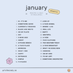 January 2025: Photo a day challenge | Fat Mum Slim #FMSPAD
