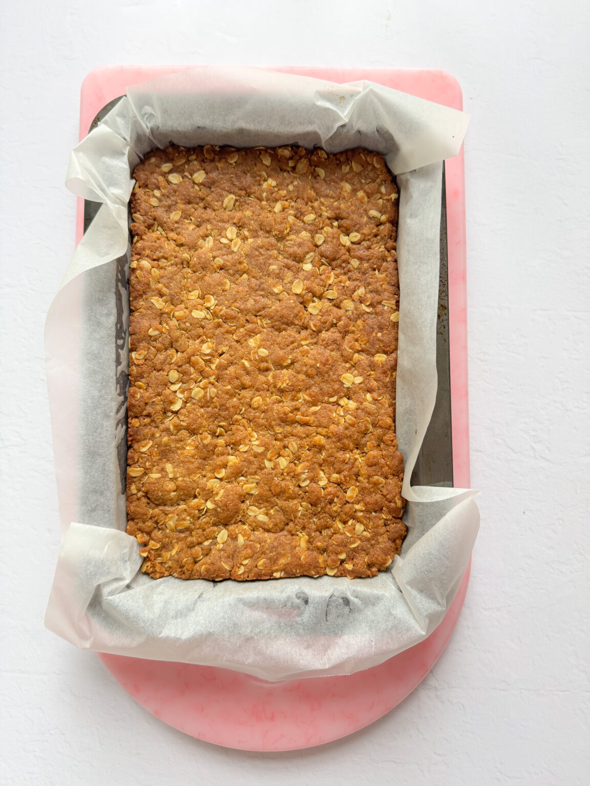 Easy oat slice: A family fave made in minutes