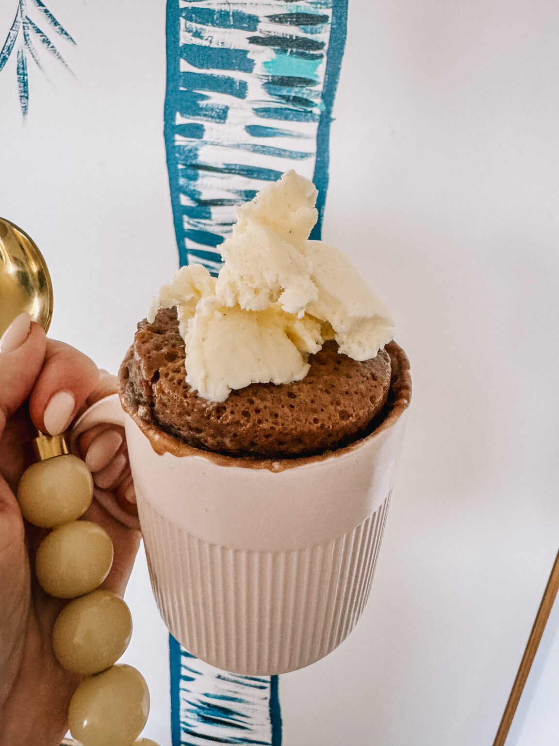 Easy Mug Cake (Just 3 ingredients!)