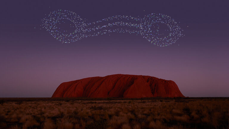 Wintjiri Wiru: The Uluru drone show you have to see to believe