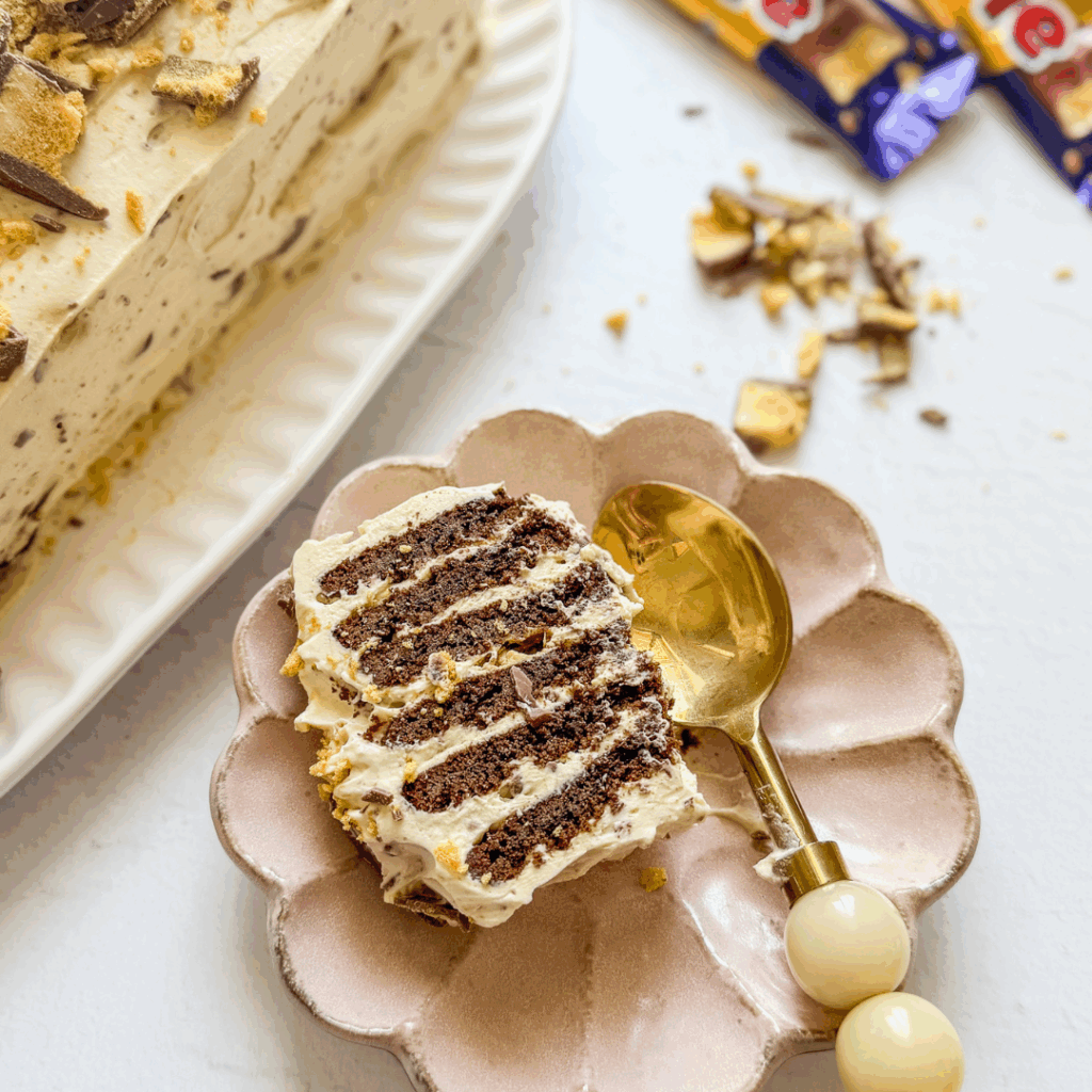 Chocolate Ripple Cake (just 3 ingredients!)